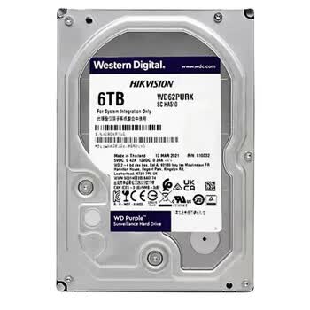 西数 WD63HKVS/62PURX 6TB监控硬盘 6T紫盘全新通用硬盘大华海康 西数WD63PURU【图片 价格 品牌 报价】-京东