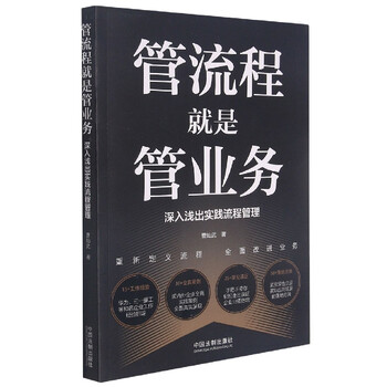 管流程就是管业务 曹灿武