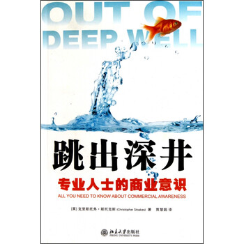 跳出深井(专业人士的商业意识)