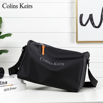 Colins Keirs单肩包男斜挎包大容量运动包干湿分离健身包包斜挎包男百搭休闲防泼水小包 黑色【图片 价格 品牌 报价】-京东