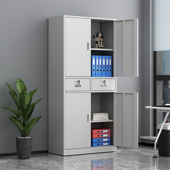 达将文件柜铁皮柜储物柜抽屉柜钢制办公柜资料柜玻璃柜档案柜凭证柜 二斗铁文件柜 实用款【图片 价格 品牌 报价】-京东