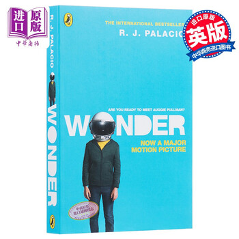 奇迹男孩 电影版英文原版Wonder (Film Tie-in) R J Palac