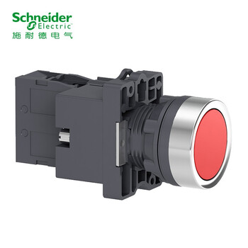 【施耐德电气施耐德电器 XA2 按钮】施耐德电气 XA2 红色 塑料 按钮 XA2EW34B1 LED型平头按钮【行情 报价 价格 评测】-京东