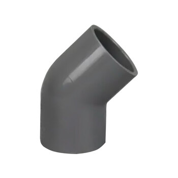 【梅派pvc45度弯头 给水管配件 给水系列接头 灰色】梅派 pvc45度弯头 给水管配件 给水系列接头 灰色 Φ20mm 一个价 【行情 报价 价格 评测】-京东