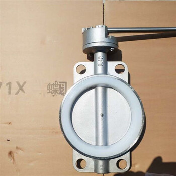 201/整套304不锈钢对夹式D71X-10/16P手动蝶阀DN40-400软密封蝶阀 201胶DN125【图片 价格 品牌 报价】-京东