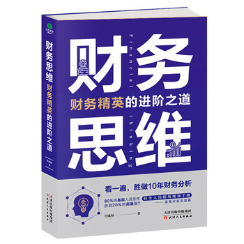 财务思维 财务精英的进阶之道 任成枢 财务人的职场规划手册财务思维观念实际操作方法财务经理的工作总结