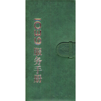 1039服务手册 王彤 地质出版社