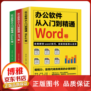 Word Excel PPT（套装全3册）办公软件从入门到精通全套 【百元神卷】