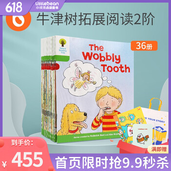 小彼恩点读童书牛津阅读树学校园版拓展阅读Level2阶级英文原版科学分级阅读体系绘本教材36册提升读写能力毛毛虫笔点读书 点读版-牛津树学校版拓展阅读2阶36册