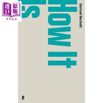 是如何 How It Is 英文原版 Samuel Beckett