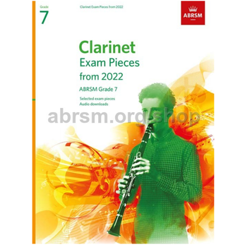 英皇考级2022年版单簧管考级作品1-7级一二三四五六七级Clarinet Exam Pieces英文原版2022年起用 单簧管七级Clarinet Exam Pieces
