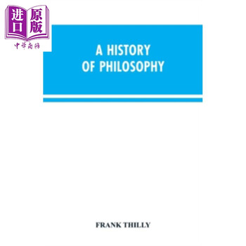 西方哲学史 A History of Philosophy 英文原版 Frank Thilly