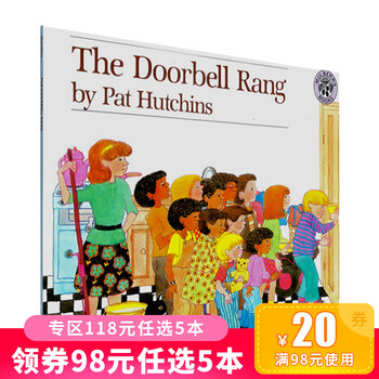 The Doorbell Rang 门铃响了 汪培珽第2阶段 吴敏兰绘本123 第48本 常青藤爸爸推荐 生活常识培养习惯养成