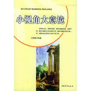 小视角大意境 汪雨青著 中国财富出版社