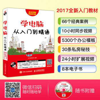 计算机应用基础知识 电脑书籍自学入门教材 初级新手学电脑的书从零开始办公软件应用 学电脑从入到精通