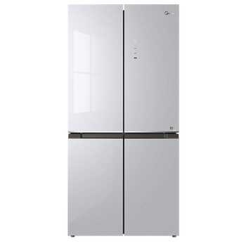 【美的BCD-460WSGPM】美的（Midea）冰箱460升十字四门铂金净味一级能效智能变频超薄嵌入风冷家用冰箱BCD-460WSGPM山脉 ...