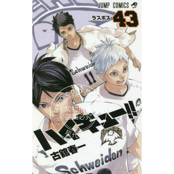 进口日文 漫画 排球少年 ハイキュー!! 43