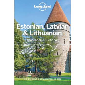 Estonian, Latvian Lithuanian Phrasebook Dic 英文原版现货