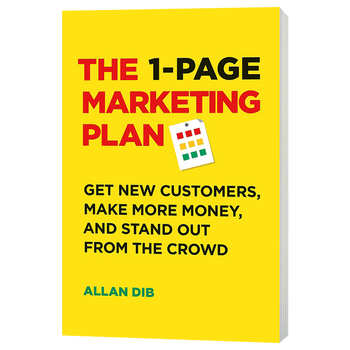 一页纸搞定市场计划 The 1 Page Marketing Plan 获取新客户 赚大钱 英文原版市场营销读物 进口原版英语书籍
