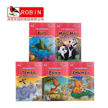 原版英文儿童读物绘本Baby Animals Set B (Bks 6-10)动物宝宝