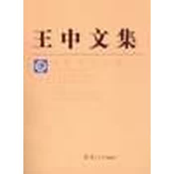 [正版图书] 王中文集 赵凯 复旦大学出版社 9787309042870