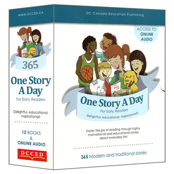 onestoryaday小学版 one story a day12本 365个天天故事原版儿童小学英文读物故事绘本