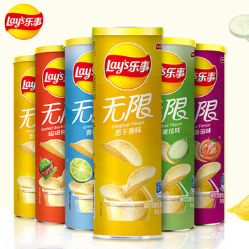 乐事薯片无限104gx3罐装多口味组合装休闲食品膨化追剧零食 原味104g*3【图片 价格 品牌 报价】-京东