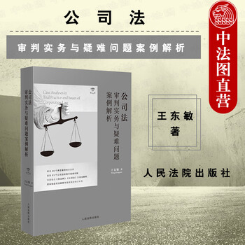 正版2021公司法审判实务与疑难问题案例解析 第二版 王东敏 根据新民法典公司法担保制度司法解释修订