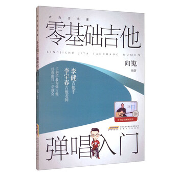 正版 大向音乐课：零基础吉他 9787539669786