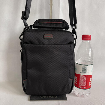 威豹（WINPARD）威豹单肩包布手提男士纯色背包斜跨旅行出差公文商务休闲 93005红标【图片 价格 品牌 报价】-京东