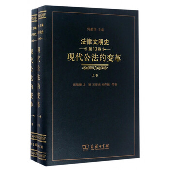 现代公法的变革(上下)(精) 共2册/法律文明史