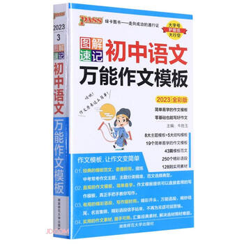 初中语文万能作文模板(2023全彩版)/图解速记