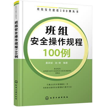 正版 班组安全操作规程100例9787122389398
