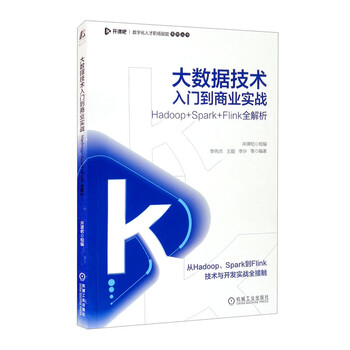 大数据技术入门到商业实战：Hadoop+Spark+Flink全解析