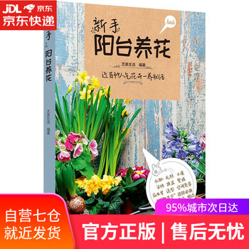 【正版图书】新手阳台养花 艺美生活 中国轻工业出版社
