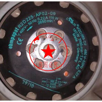 R2D225-AP02-09 AC400V 原装德国ebmpapst 离心风扇涡轮风扇 原装4条线【图片 价格 品牌 报价】-京东
