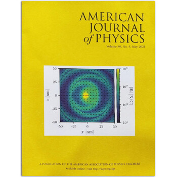 【单期可选】American Journal of Physics 美国物理学研究杂志 2021年4 2021年5月刊