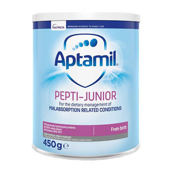 【纽迪希亚1段】纽迪希亚爱他美 英国版PEPTI-JUNIOR深度水解配方奶粉(0-12个月)450g【行情 报价 价格 评测】-京东