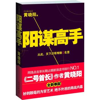 阳谋高手 黄晓阳 著