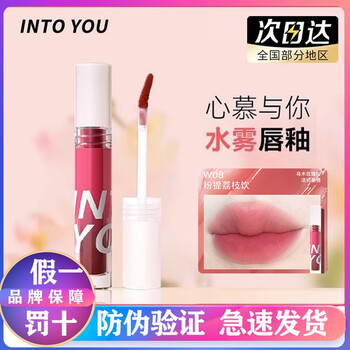 INTO YOU水雾唇釉w04雾面哑光w01学生平价intoyou小众口红唇彩w08 W08 粉提荔枝饮【图片 价格 品牌 报价】-京东
