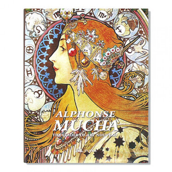 Mucha 穆夏画集画册 Alphonse Mucha 穆夏画集 阿尔丰斯穆夏作品集英文原版