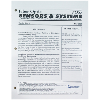 【单期可选】Fiber Optic Sensors&Systems Newsletter Vol.3 2020年12月刊