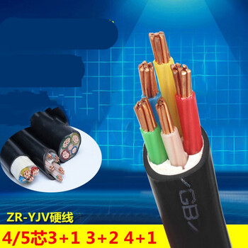 定制适用国标铜芯电缆线ZR.ZC-YJV3/4/5芯10 16 25 35 50平方5芯 国标 ZC-3X95+1X50平 1米【图片 价格 品牌 报价】-京东