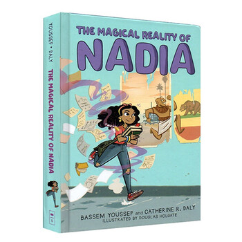 英文原版 The Magical Reality of Nadia 纳迪亚的神奇现实 精装 友谊冒险幽默 青少年英语课外读物