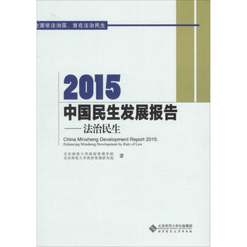 2015中国民生发展报告