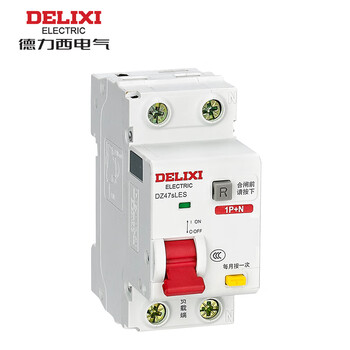 【德力西DZ47sLES 上进线 1P+N（N极直通） C型 25A】德力西微型断路器空气开关小空开带漏保DZ47sLES 上进线 1P+N（N极直通） C型 25A,F【行情 报价 价格 ...