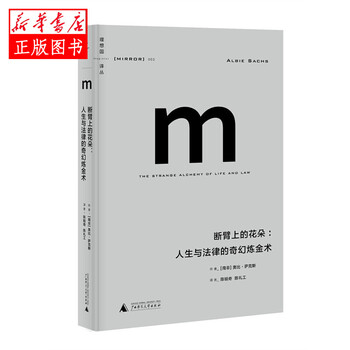理想国译丛003断臂上的花朵:人生与法律的奇幻炼金术  广西师范大学出版社  奥比萨克斯,陈毓奇,陈