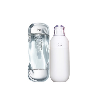 【茵芙莎茵芙莎 (IPSA) 自律乳R2 175ml+流金水200ml（送化妆棉*2）】茵芙莎 (IPSA) 保湿水乳套（流金水200ml+自律乳R2 175ml +化妆棉*2）干性肌肤 水乳 ...
