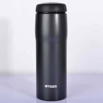 虎牌（TIGER）保温杯老虎头大容量食品级不锈钢男女款学生定制 磨砂黑480ML【图片 价格 品牌 报价】-京东