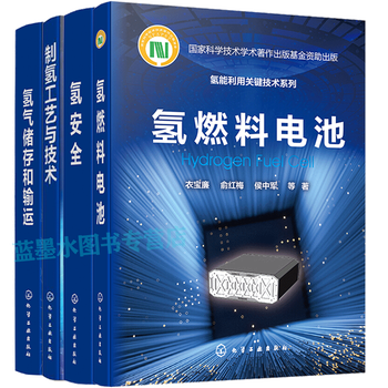 氢燃料电池+制氢工艺与技术+氢安全+氢气储存和输运 氢能利用关键技术系列丛书4本